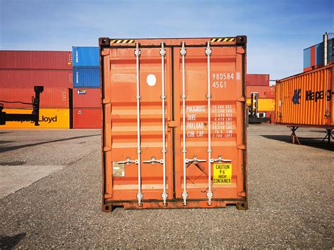 40 Hc Container Xxxx980584 8 Swissterminal Ag