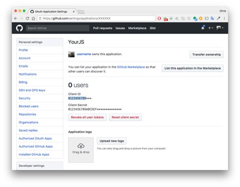 PHP Simple GitHub Login OAuth Chris West S Blog