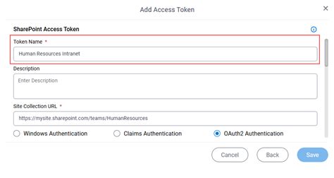 Example How To Get The Access Token Credentials From Sharepoint For