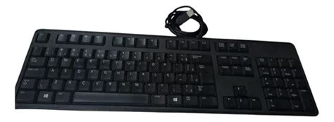 Teclado Dell Keyboard Abnt 2 C Ç Usb C Fio Kb 212 B Preto Parcelamento Sem Juros