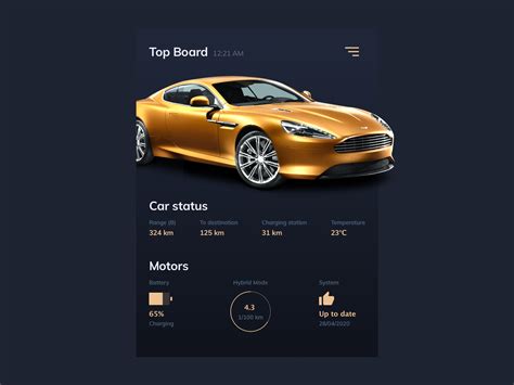Car Interface By Nadin Trizna On Dribbble