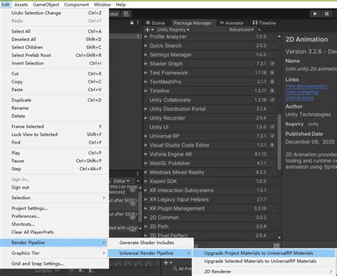 Unity知识记录 项目升级urp升级为 Urp12111 Csdn博客