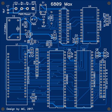 6809 Max Pcb Old Micros 6809 Max Pcb Old Micros