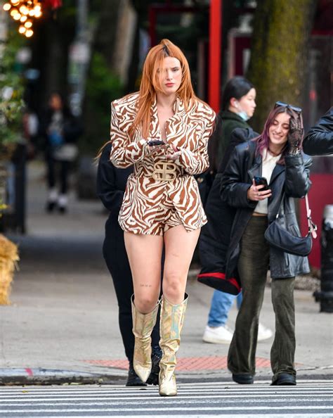 Bella Thorne Out And About In New York 11162022 Hawtcelebs