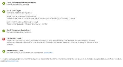 Magento2 Magento 2 Readiness Check Error During Installation