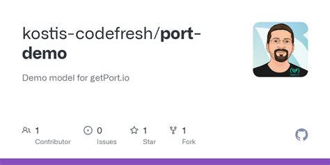 Github Kostis Codefreshport Demo Demo Model For