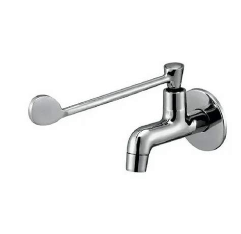 Chrome Plating Wall Mounted Brass Bib Cock For Bathroom Fittings
