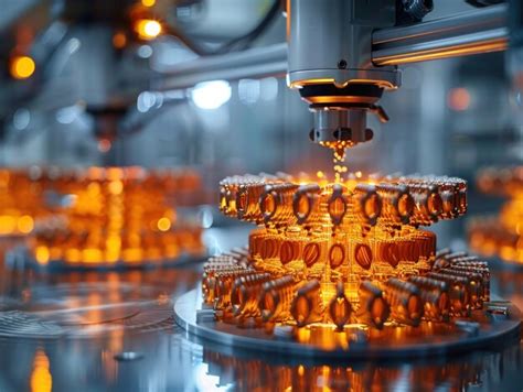 Automated Manufacturing Process Premium Ai Generated Image