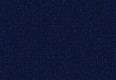Premium Vector Streaming Binary Code Background Vector Illustration Data Matrix