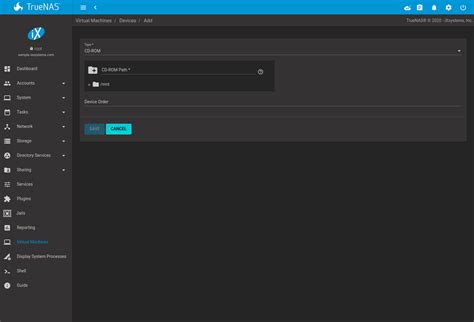 16 Virtual Machines — Truenas®113 U2 User Guide Table Of Contents