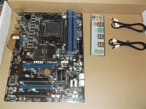 Deska MSI 970A-G43 až 32 GB DDR3 USB 3.0 SATA III AM3+ | Aukro