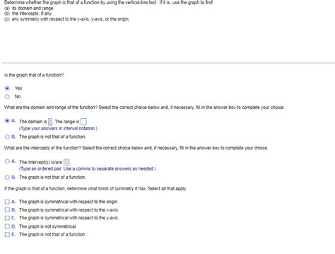 Solved Ay 12 6 12 12 Determine Whether The Graph Is