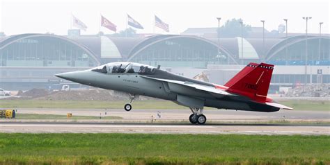 T 7 Red Hawk Trainer Jet Takes Its First Flight