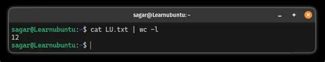 Count Lines In A File In Ubuntu Command Line