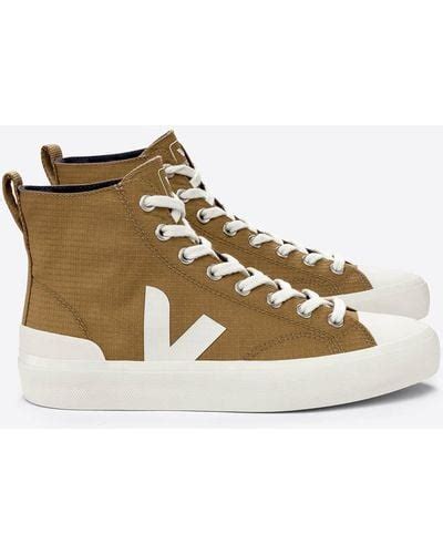 Brown Veja Shoes For Men Lyst