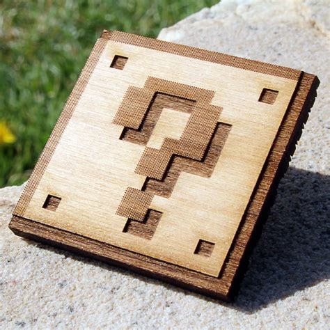 8bit Question Mark Block Popcultpins