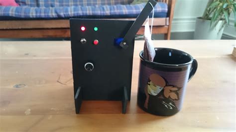 make an automated tea steeper with arduino r arduino