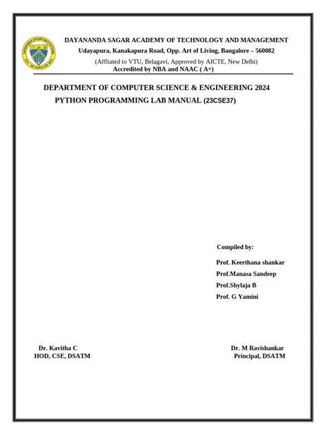 Python Lab Manual 2024autonomous Pdf Area Engineering