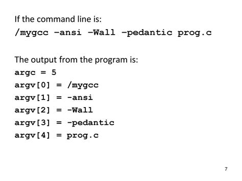 Ece 103 Engineering Programming Chapter 46 Argc Argv Envp Ppt Download