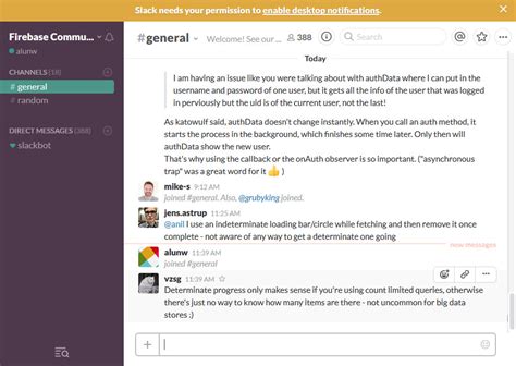firebase sparks slack community electronics weekly