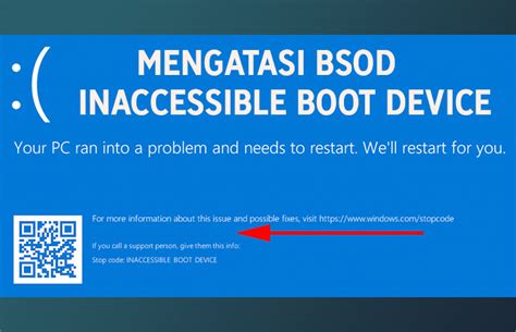 Cara Mengatasi Blue Screen Setelah Migrasi OS Inaccessible Boot Device TeknosID