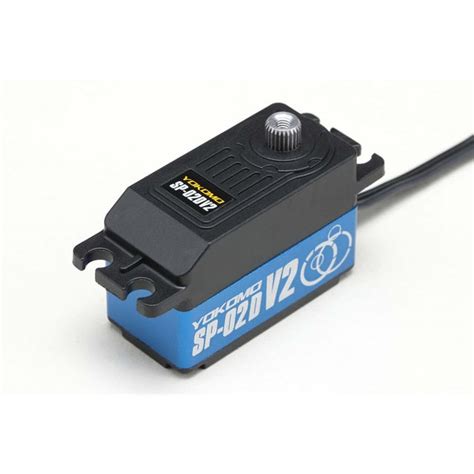 Yokomo Sp 02dv2bl Programmable Servo For Drifting Sp 02dv2 Blue Versio Banzaihobby