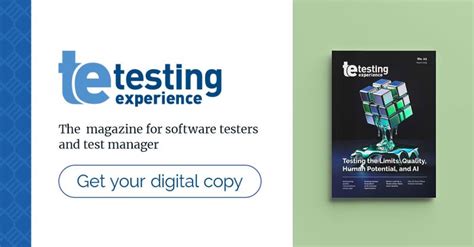 Learn From Agile Testing Days Experts The Second Edition Of Testing Experience Magazine