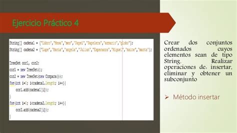Iteradores Listas Y Conjuntos En Java