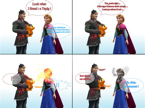Mmd Frozen Pkmn Comic Not Only Kristoff Burned By Lordblacktiger666 On Deviantart