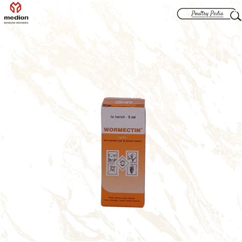 Jual Wormectin 5ml Obat Kutu Scabies Gudig Shopee Indonesia