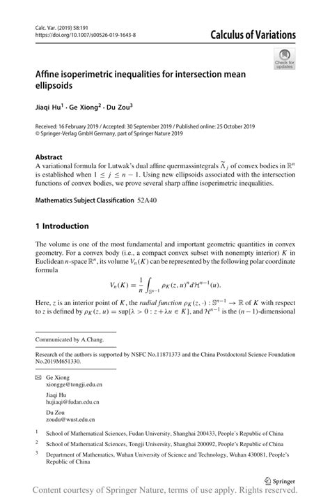 Affine Isoperimetric Inequalities For Intersection Mean Ellipsoids