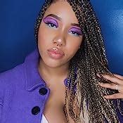 Pre Stretched Braiding Hair 22 Inch 6 Packs Hot Water Setting Synthetic Hair