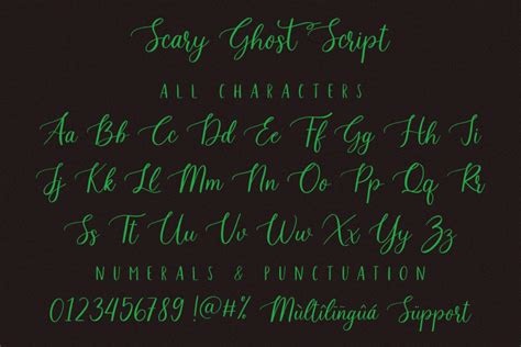 Scaryghostscript Font · 1001 Fonts