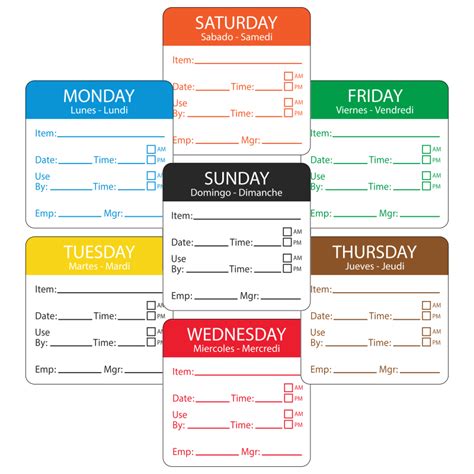 Date Labels Print Your Own Expiration Or Sequential Date Labels