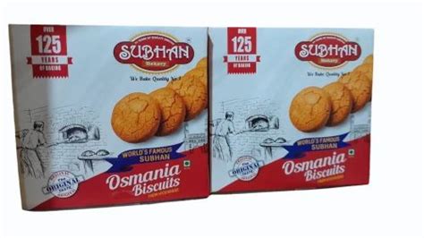 Soft Subhan Osmania Biscuits Packaging Type Box Packaging Size 500gm At ₹ 165 Pack In Bidar