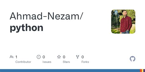 Github Ahmad Nezampython