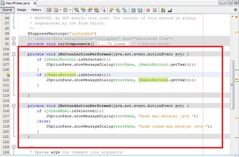 Inspirasi And Seni Technology Belajar Java Dengan Netbean 3 Komponen