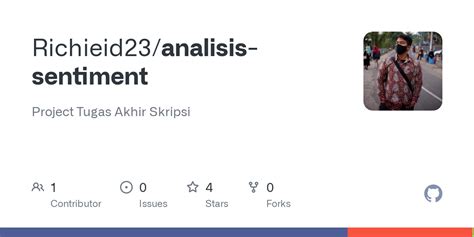 Github Richieid23 Analisis Sentiment Project Tugas Akhir Skripsi