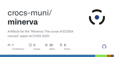 Github Crocs Muniminerva Artifacts For The Minerva The Curse Of Ecdsa Nonces Paper At