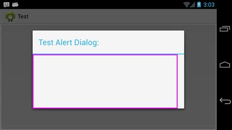 Java Alertdialog With Custom View Resize To Wrap The Views Content Stack Overflow