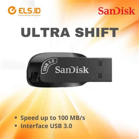 Jual Sandisk Ultra Shift Usb Mb S Flashdisk Cz Gb Di Seller Els Computer Official