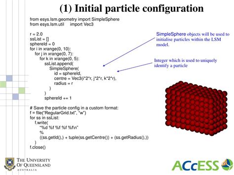 PPT Scripting Parallel Discrete Element Simulations With ESyS