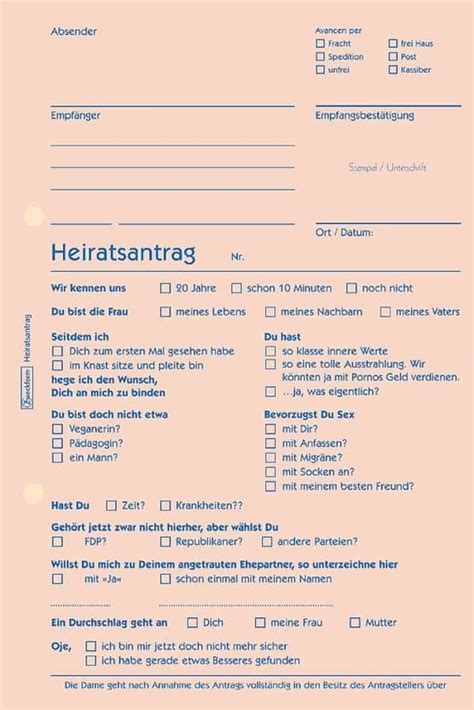 Der Heiratsantrag Für Männer Das Formular Heiratsantrag Spruch Heiratsantrag Anträge