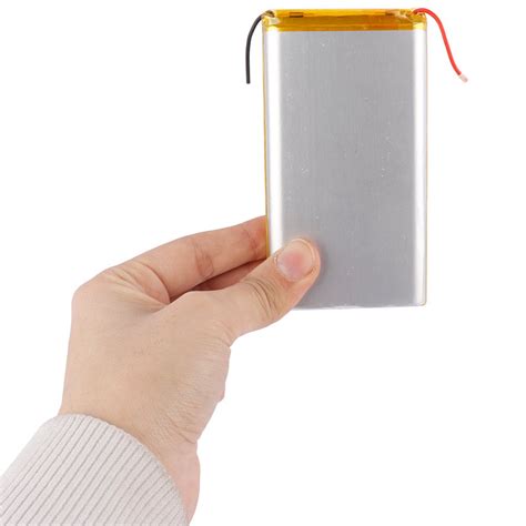 مشخصات و خرید باتری لیتیوم 10000mAh 12*59*110mm 1260110 | تکنوسان