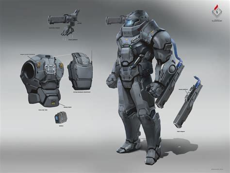 Artstation Explore Armor Concept Power Armor Futuristic Armour