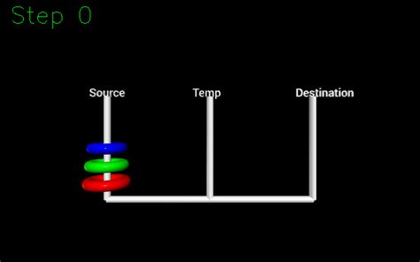 Visualization Of Recursion Tower Of Hanoi With Vpython By Vinod K