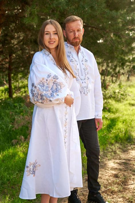 Парний комплект БОГЕМІЯ сукня вишиванка від ТМ КАЛИНА