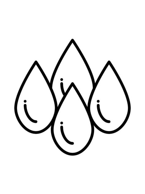 Wassertropfen Ausmalbilder Kostenlose Malvorlagen