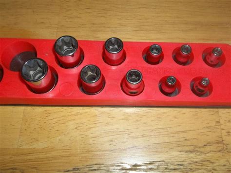 Buy Snap On Tools External Torx Shallow Socket Set 10pcs And Mts Magnetic Tray In California Us