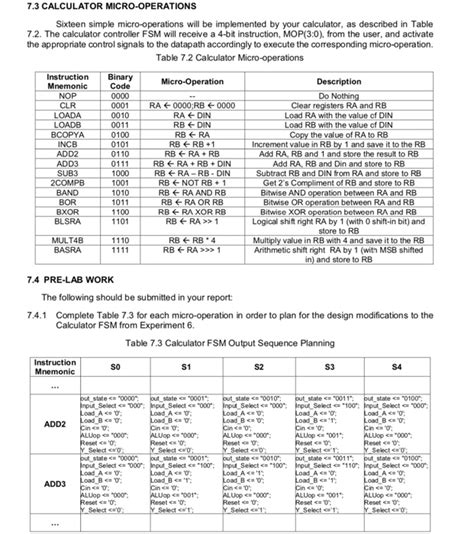 Solved 72 Datapath Design Figure 71 Depicts The Datapath